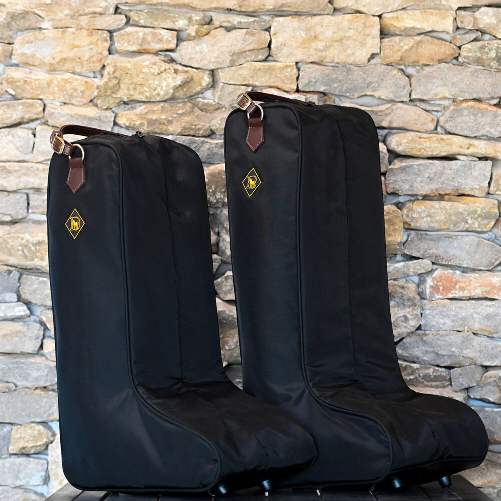 English Boot Bag with Leather Handles – Big D Products